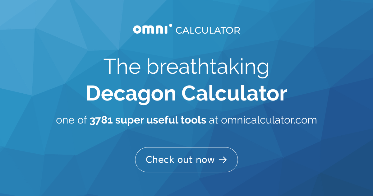 Decagon Calculator