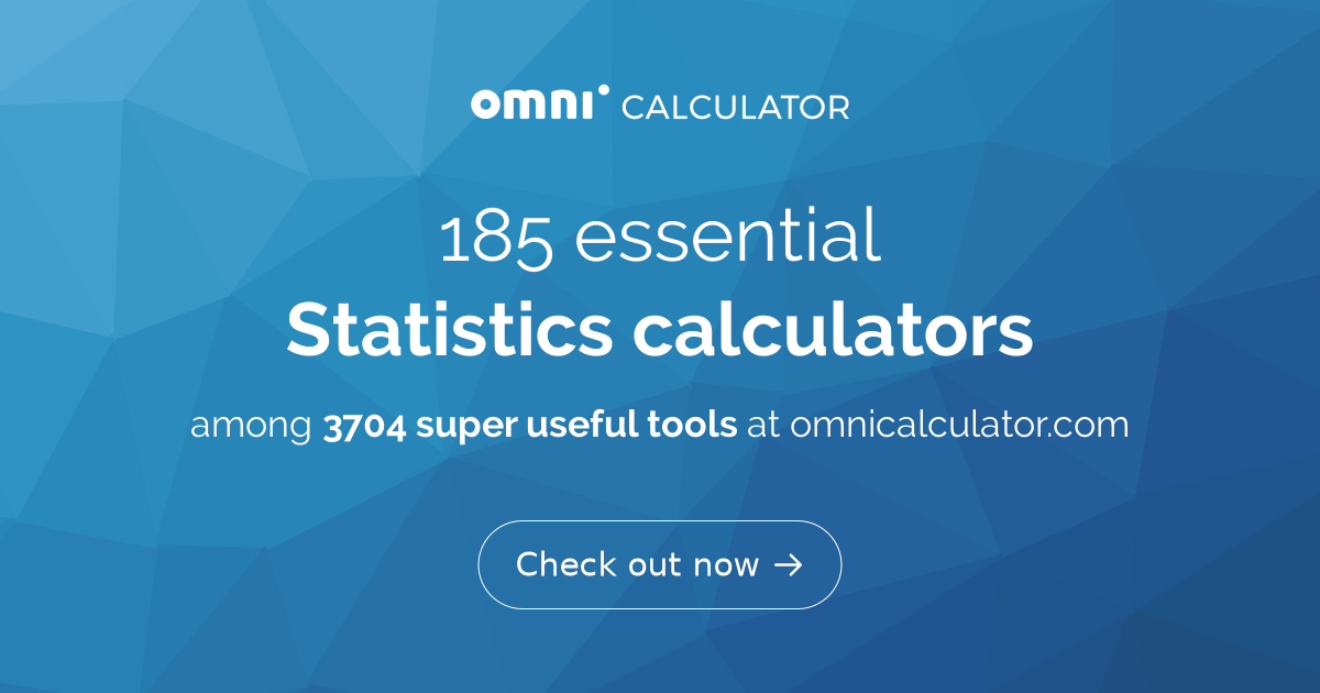 Statistics Calculators